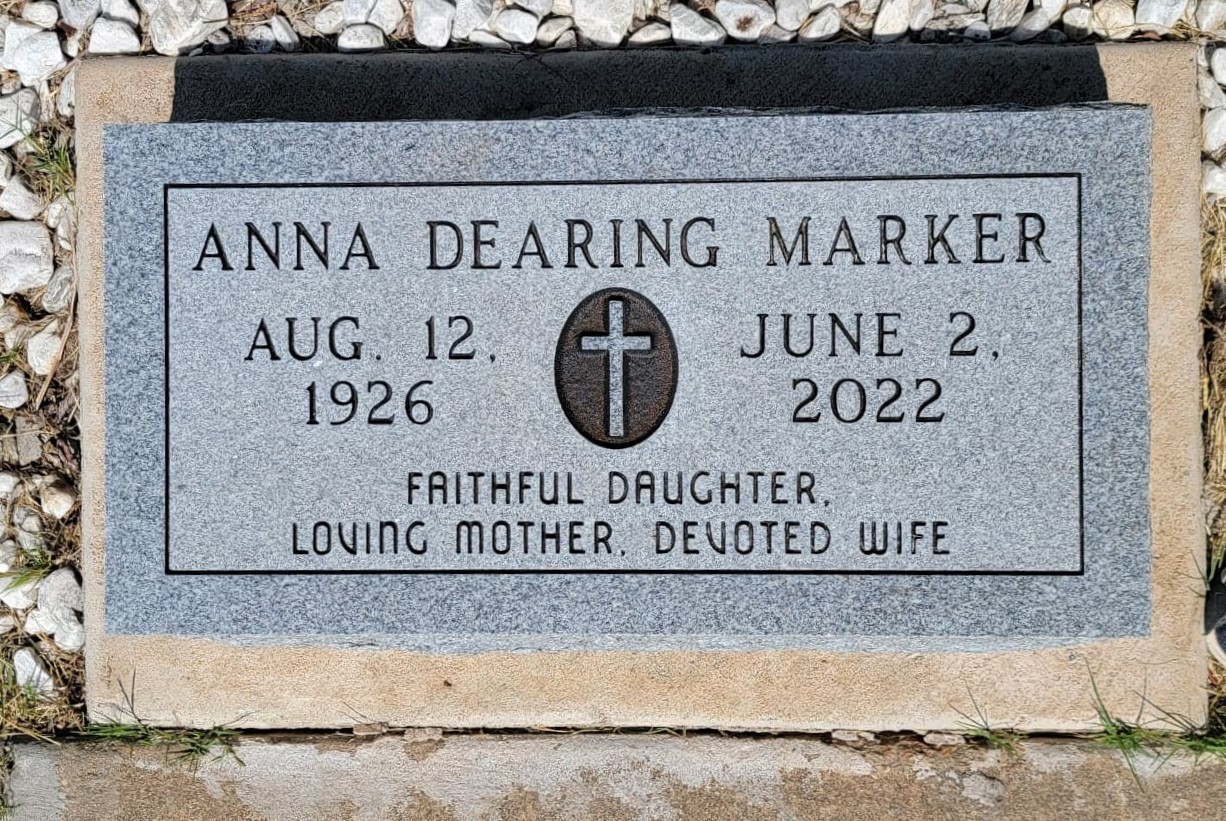 Flat Markers | Love Monument Co. dba Denton Monument Works